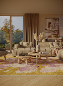 Shop Designer "Leaf Stamp Rug" - Get Any Size