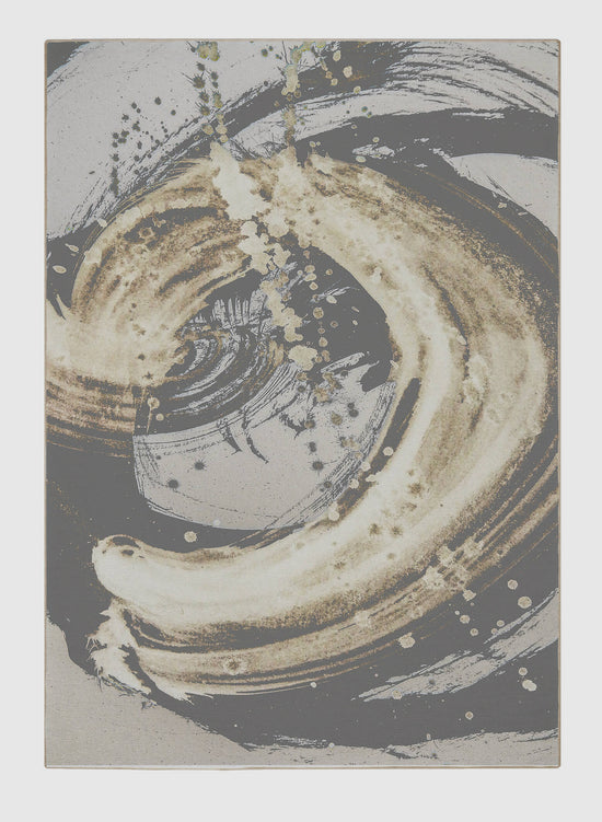 Shop Stylish Gold And Silver Area Rug - Choose Your Rug Size