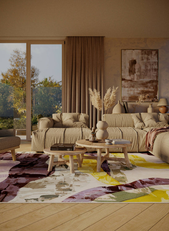 Buy "Abstract Floral Rug" for Your Space